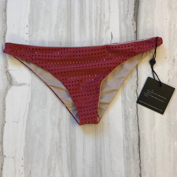acacia swimwear | Swim | Nwt Acacia Swim Waikoloa Mesh Bikini Bottom M ...